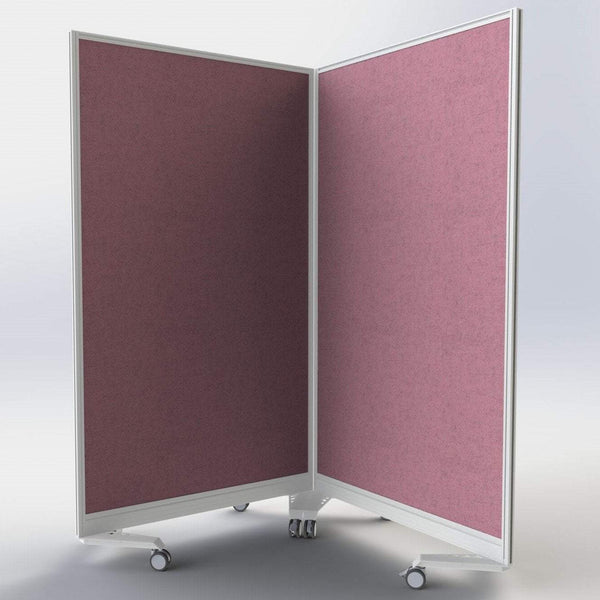Gamma Upholstered Mobile Screen | Four Square Furniture