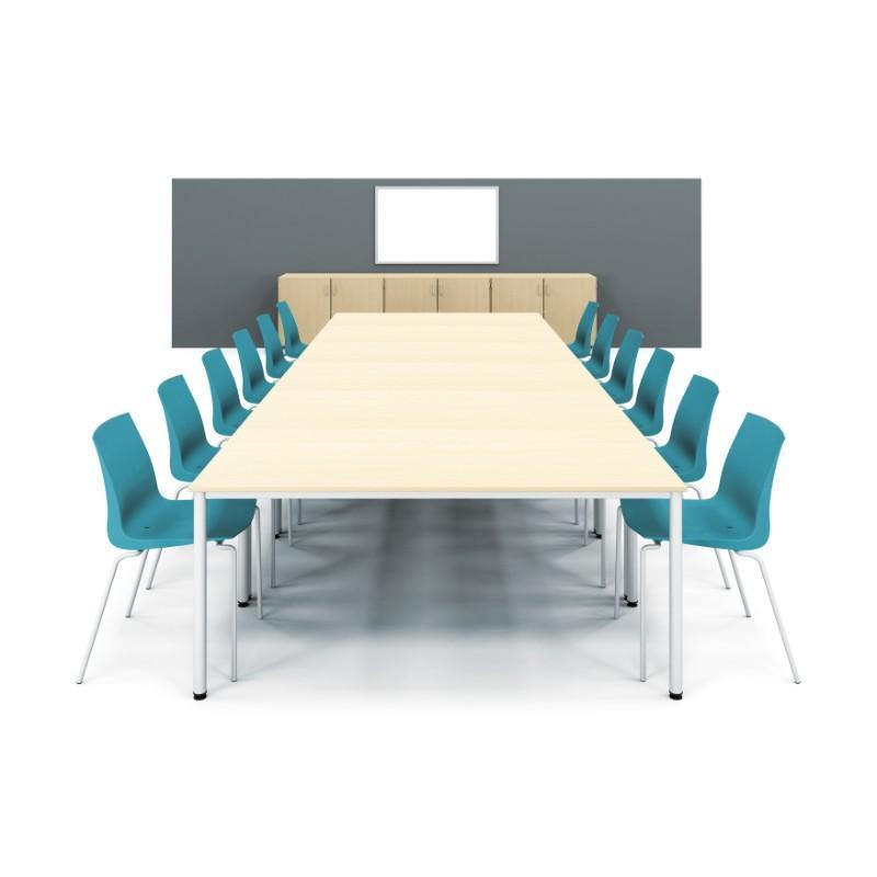 Colorado Pole Leg Rectangular Tables | Four Square Furniture